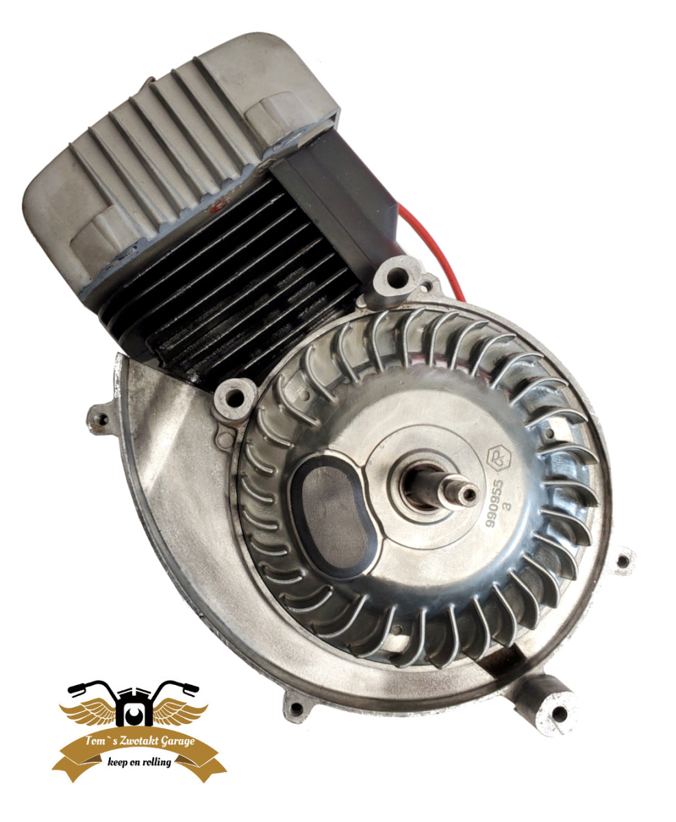 Piaggio Bravo Motor kaufen Mofamotor einbaufertig >> Zwotakt Garage ...