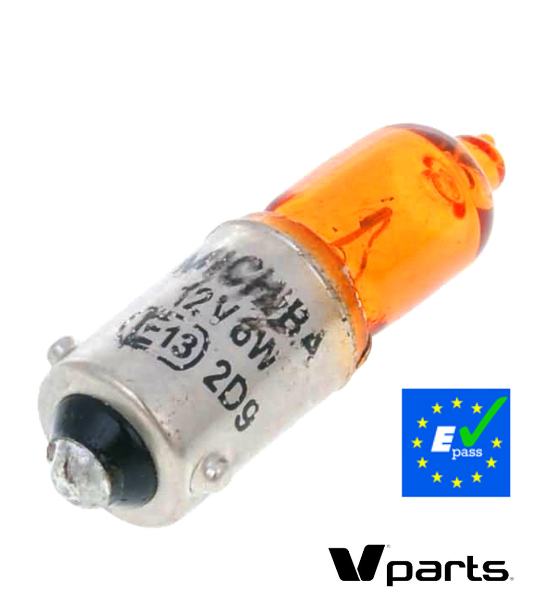 Birne Glühbirne Blinker orange BAX9S 12V 6W >> Zwotakt Garage, 4,90