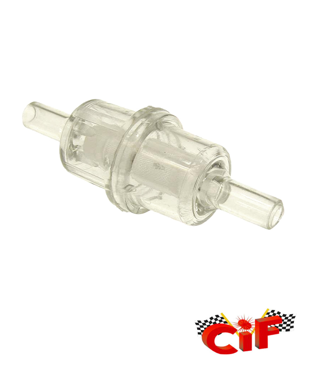 Benzinfilter Ciao CIF klein Transparent 6mm >> Zwotakt Garage, 2,50
