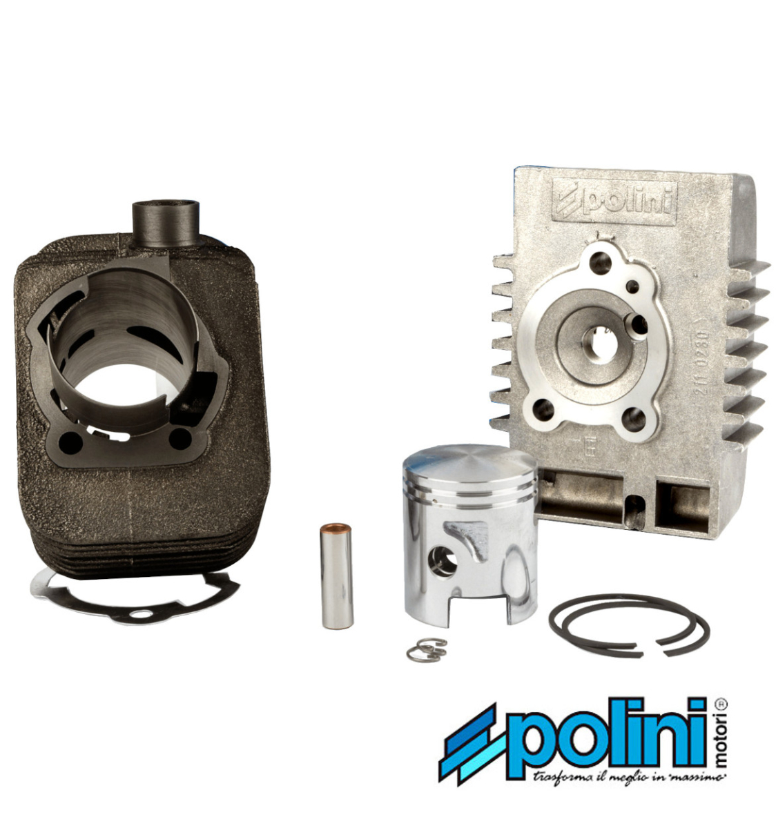 Piaggio Bravo Zylinder Polini 65 ccm >> Zwotakt Garage, 164,90